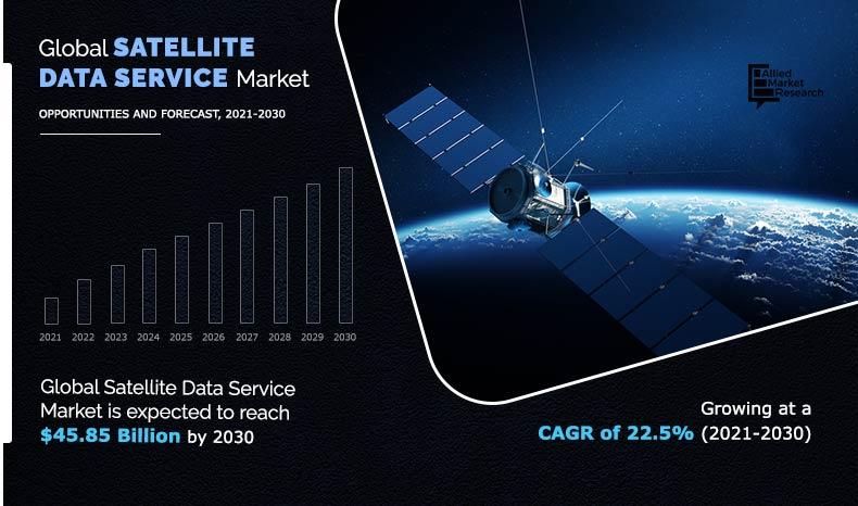 Satellite Data Service Market Providers, Vertical, Size, Share